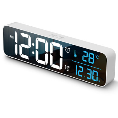 Hournor Digital Clock, Clock for Bedroom, Digital Wall Clock, Clocks ...