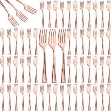 Hushee 300 Pcs Mini Plastic Forks Bulk 4 Inch Forks Plastic Disposable ...