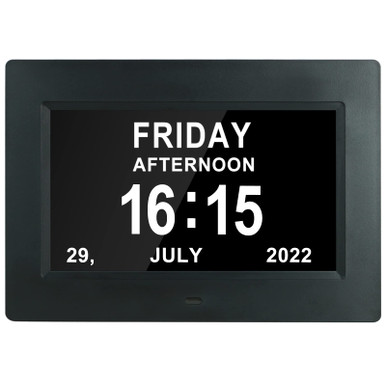 Irednolw Digital Day Date and Time Clock for Elderly 7 Inch Dementia ...