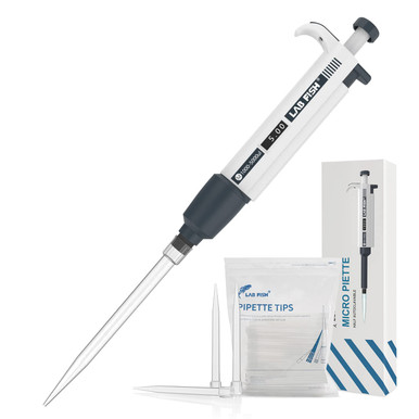 Lab Micropipette 1000-5000ul Single Channel Pipettor,Adjustable Volume ...