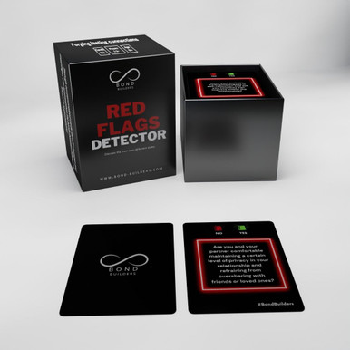 Red Flags Detector- Conversation Cards for Couples- Card Game- 150 ...