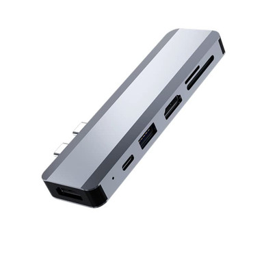 Side Plug Dual Port 6 in 2 Docking Station Dual HDMI HD 4k Docking ...