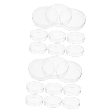 60 Pcs Culture Plate Agar Plate Laboratory Dish Petri Dish Petri Plates ...
