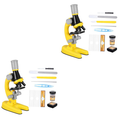 ibasenice 2 Sets Microscope Rayan Toys for Kids Preschool Science Toy ...