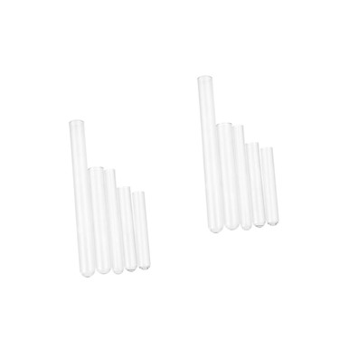PLAFOPE 100 pcs Test Tube Cookie containers Plastic containers Plastic ...