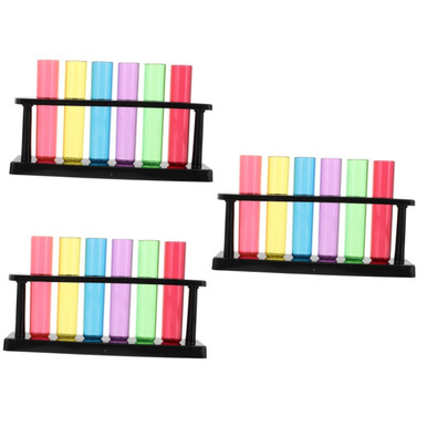 SOLUSTRE 3 Sets Test Tube Lab Autosampler Vial Containers with Lids Lab ...