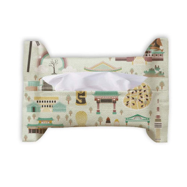 Korea Most Famous Landmarks Paper Towel Facial Tissue Bag Napkin Bumf ...