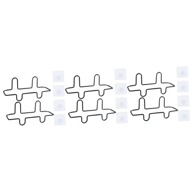 Alipis 6 pcs Shoe Storage Rack Non- Punching Shoe Stand Shoe Storage ...