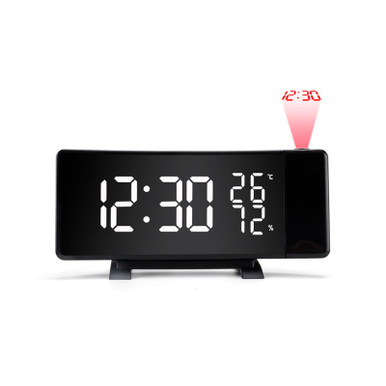 Tabletop Digital Clock, USB Powered Digital Clock Radio, Large Display ...