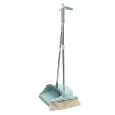 Gatuida 1 Set Broom Dustpan Set Garbage Broom Upright Dust Pan Dust ...