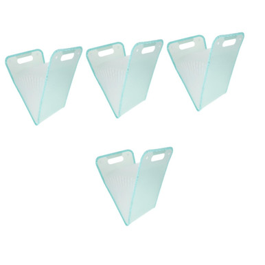 LALAFINA 4pcs File Holder Portable File Folder Paper Folder Expandable ...