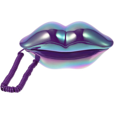 Tofficu Decor Lips Corded Phone Retro Phone Prop Telephone Lip Landline ...