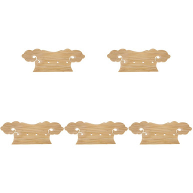 MILISTEN 5pcs Pipa bridge zither wooden bridge guitar bridge saddle ...