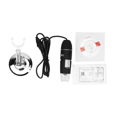 Microscope Accessories kit Slide Preparation camer 1600X LED Microscope ...