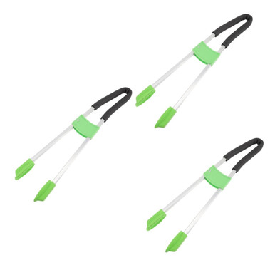 PartyKindom 3pcs Trash Picking Clips Acorn Picker Upper Garbage Clip ...