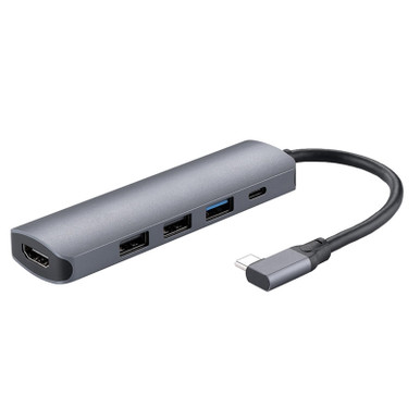 Yoetaun 5-in-1 High Speed USB C Hub Docking Station Aluminium Alloy ...