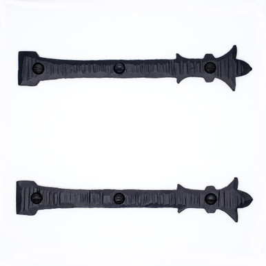 Handmade Forged Decorative Faux Dummy Hinge Strap for Barn Doors ...