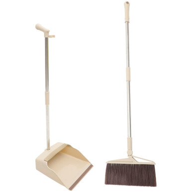 Yardwe 1 Set Pan Lobby Home Stainless Handle Office Sweeping Kit Use ...