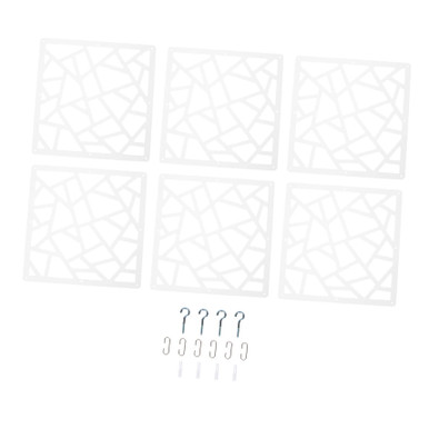 Alipis 6 Sets Screen Hanging Hanging Screen Dividing line Carved ...