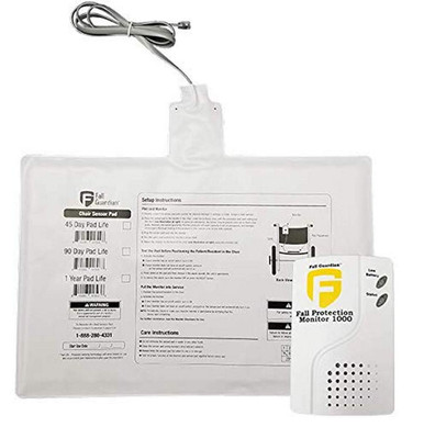Fall Protection Monitor 1000 and 45 Day Chair Sensor Pad, White ...