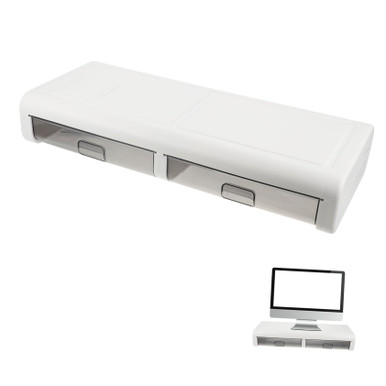 ERINGOGO Computer Heightened Shelf Computer Screen Riser Desktop ...