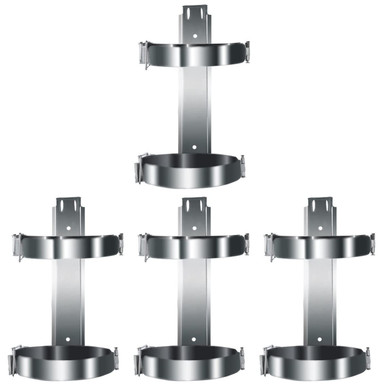 TEHAUX 4pcs Fire Extinguisher Rack Metal Fire Extinguisher Bracket Car ...