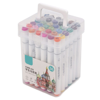 Coloring Markers Set 36 Color Children's Colored Pen Fine Point Art ...