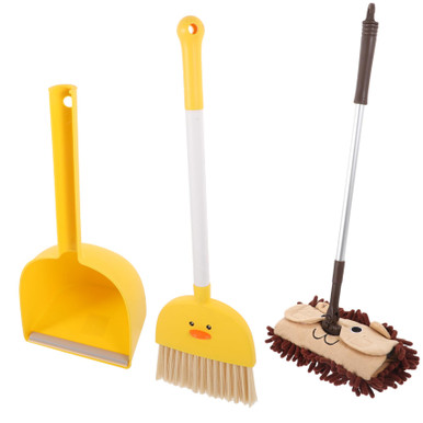 OHPHCALL 1 Set Children's Broom and Dustpan Kids Mini Broom Toy Child ...