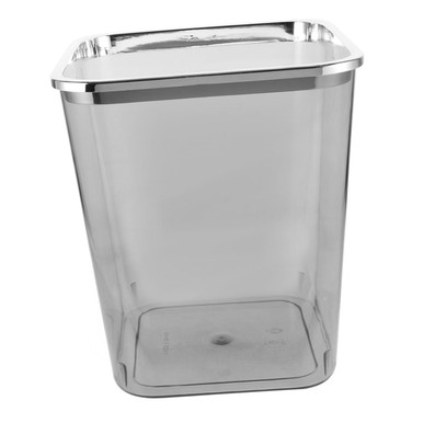 Tofficu Transparent Trash Can Kitchen Garbage Can Recycling Container ...