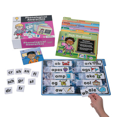 Fun Express Phonological Awareness Games - 200 Piece File Folder Game ...