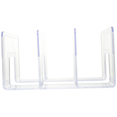 Ciieeo 3pcs Book Rack Storage Shelves Plastic Desktop Bookcase Plastic ...