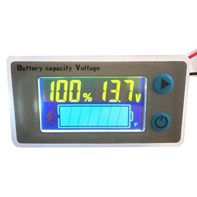 12V Battery Fuel Gauge, 12V Lead Acid Battery SLA Battery Tester ...