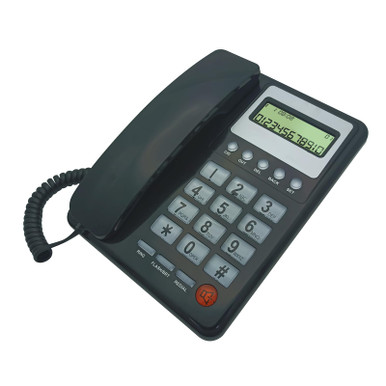 Desktop Corded Telephone with Caller Real Time Date & Week Display DTMF ...