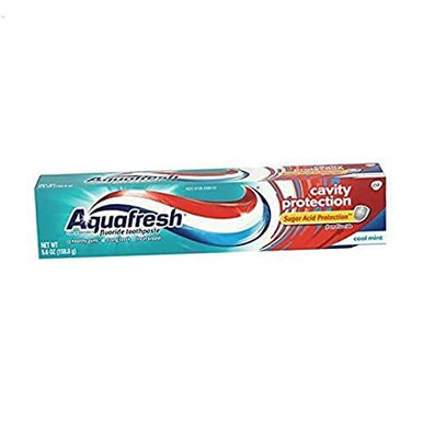 Aquafresh Cavity Protection Toothpaste Cool Mint 5.6 oz - 10 Pack ...