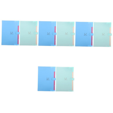 Ciieeo 8 Pcs Folder Expandable Folder Plastic File Folders Receipt ...