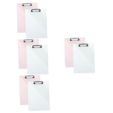 Ciieeo 8 Pcs Writing pad Sketching Board Clip hardboard Staples Plastic ...