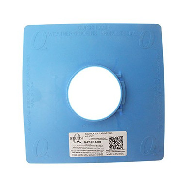 Quickflash E-4/0-B Electrical 4/0 Box Flashing Panel - Warehousesoverstock
