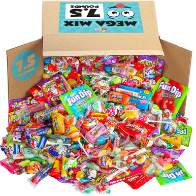 Bulk Candy - 7.5 Pounds - Bulk Candy Individually Wrapped - Assorted ...