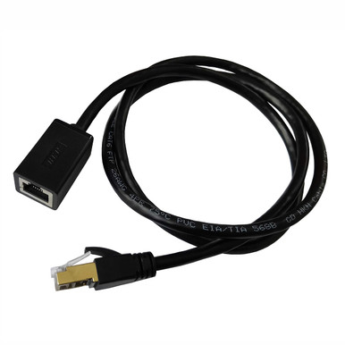 Ethernet Extension Cable, Shielded CAT6 CAT 6 LAN Cord Extender, CAT5E ...