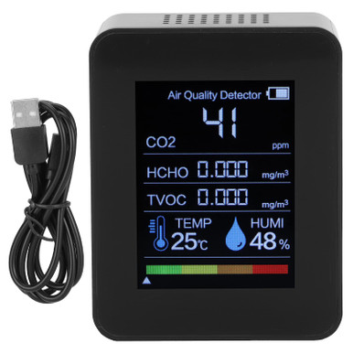 Carbon Dioxide Detectors for Home, Intelligent Color Screen Display Co2 ...