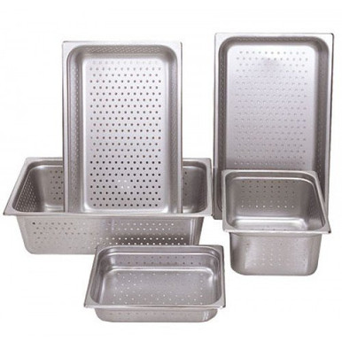 Steam Table Pan Full Size Perforated 6" Deep - Warehousesoverstock
