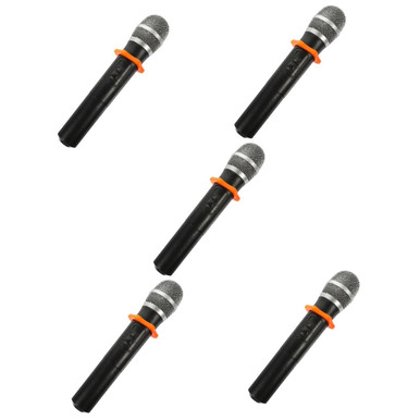 ERINGOGO 5pcs Children Props Microphone Pretend Play Plastic Mics ...