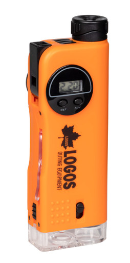 Kenko LOGOS LK-ST7 Microscope Outdoor Kit, 7-in-1, 30x Microscope, 8x Monocular, Loupe, Clock ...