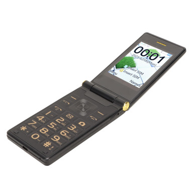 2G Smart Flip Phone 16GB Dual SIM Card 3.0in Color Display Double Sided ...