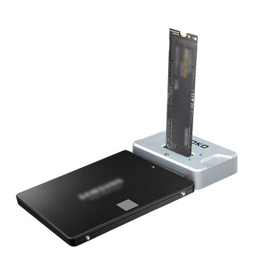 AOKO M.2 NVMe and SATA HDD/SSD Reader Adapter, External Hard Drive ...