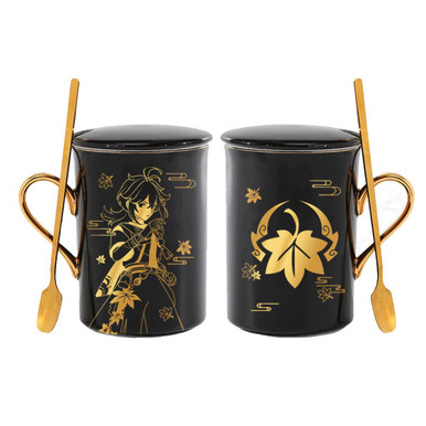 DIYEAH Genshin Impact Cosplay Cup Hu Tao Keqing Xiao Kaedehara Kazuha ...