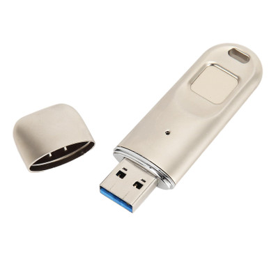 Pomya Fingerprint Encryption U Disk, Metal Fingerprint USB Flash Drive ...