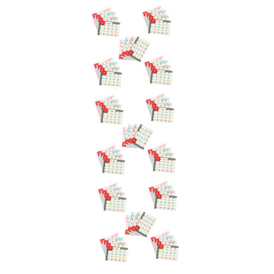 Tofficu 60 Sheets Wall Calendar Daily Behavior Chart Daily Wall Planner ...