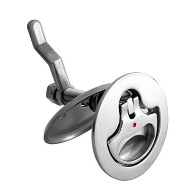 Boat Latch 2Pcs 2" Flush Pull Slam Latch For Boat Marine Deck Hatch ...