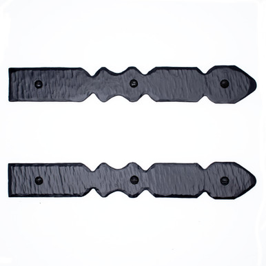 Handmade Forged Decorative Faux Dummy Hinge Strap for Barn Doors ...